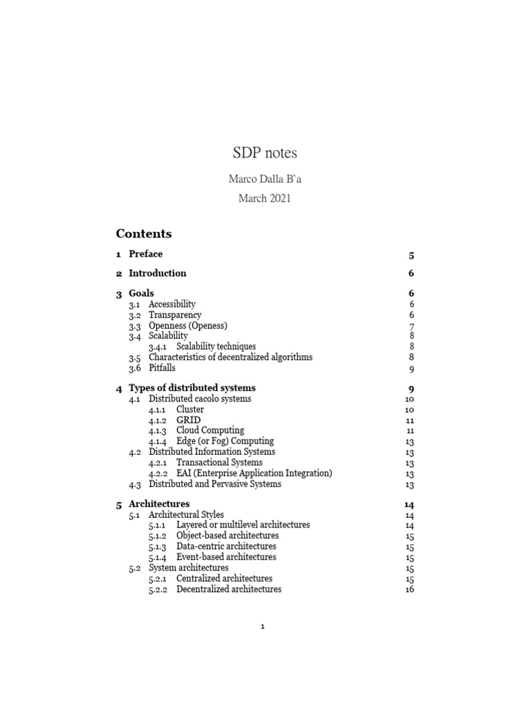 Appunti Completi 2021 en-US | PDF | Peer To Peer | Cloud Computing