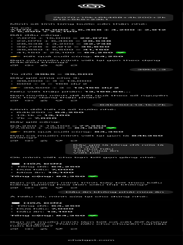 Tính tổng các số | PDF