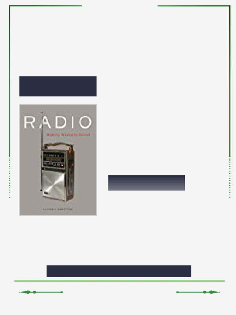 Radio Making Waves in Sound Alasdair Pinkerton eBook fully downloadable ...