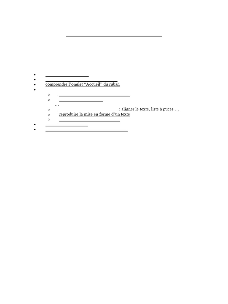 Guide de mise en forme sur Word | PDF