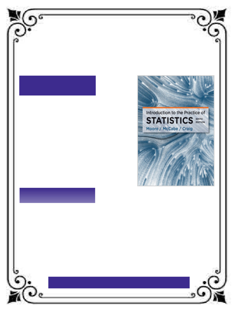 Introduction to the Practice of Statistics David S. Moore & George P ...