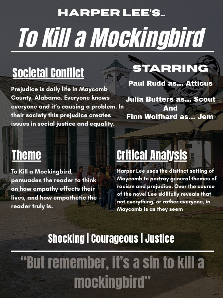 Analyzing Prejudice in To Kill a Mockingbird | PDF