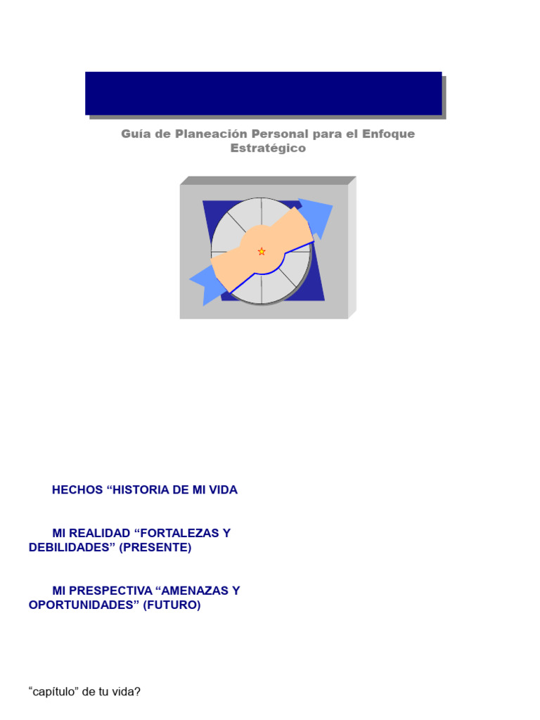 Guía de Planeación Personal Estratégica | PDF | Gestión estratégica | Amor