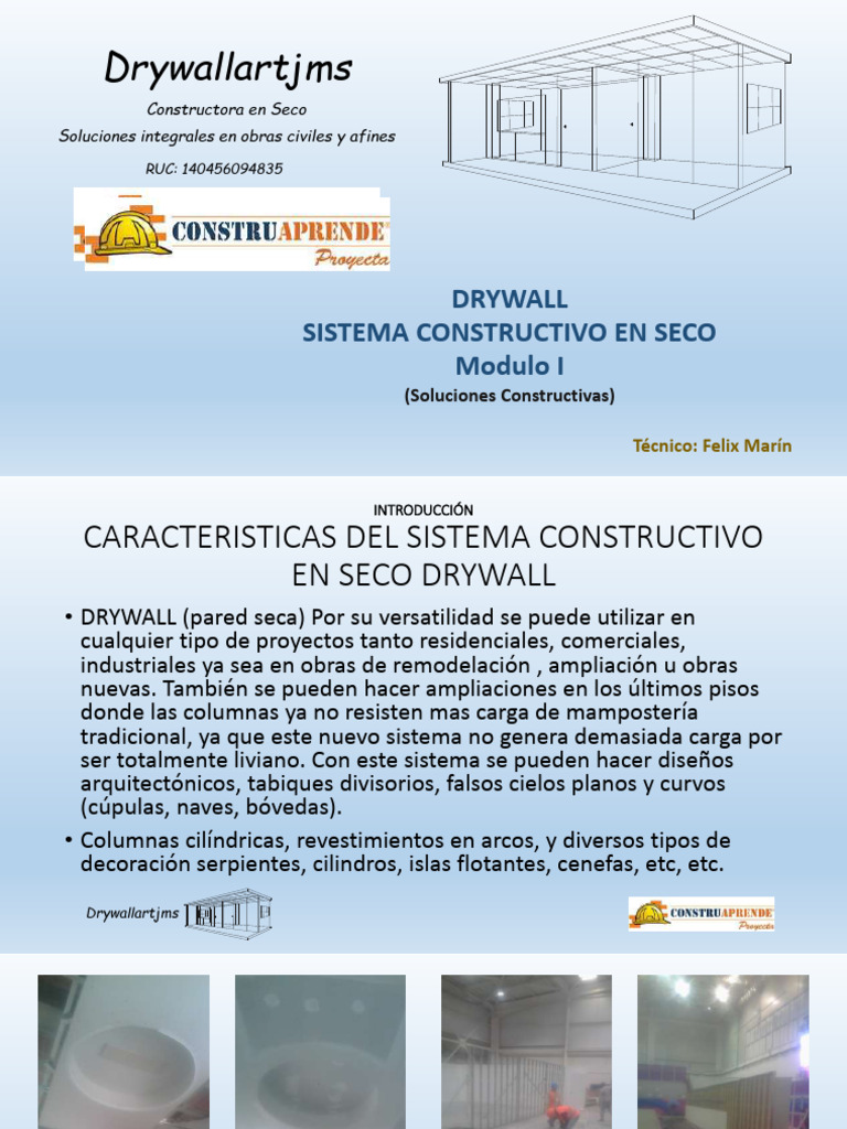 Ventajas del Sistema Constructivo Drywall | PDF | Acero | Materiales