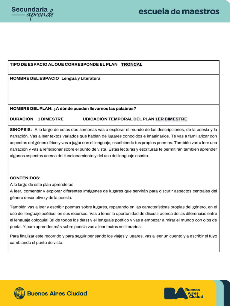 LyL. Nivel 2. Primer Bimestre | PDF | Narración | Escritura