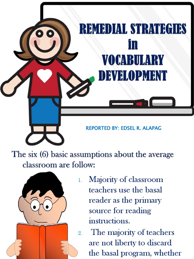 Remedial Strategies | Reading (Process) | Vocabulary