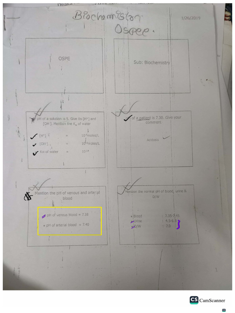 Biochemistry Ospee for First Prof 241212 055651 | PDF