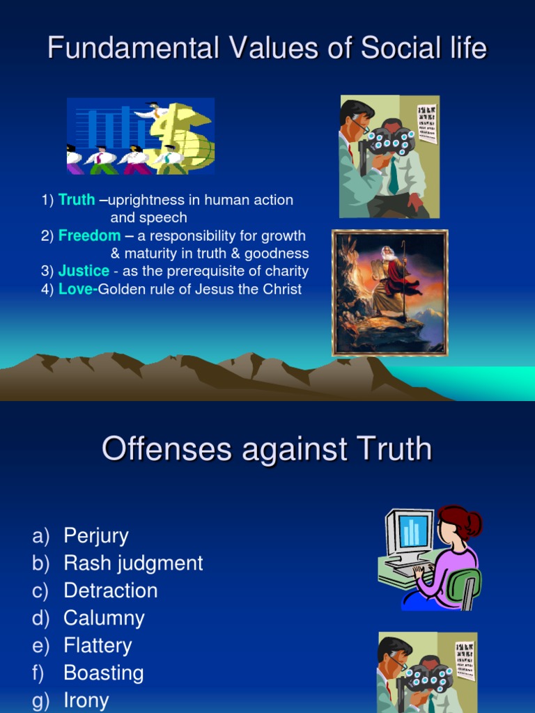 Core Values in Social Life | PDF | Common Good | Natural And Legal Rights