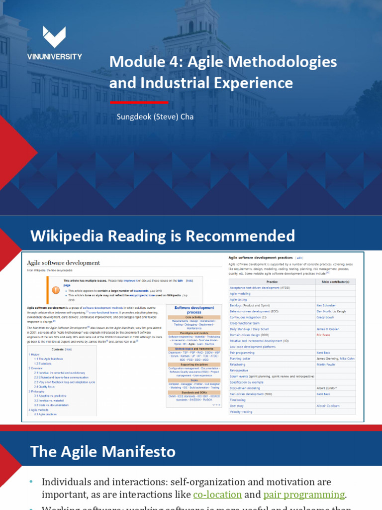 Agile Methodologies and Best Practices | PDF | Agile Software ...