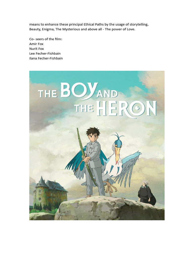 The Boy And The Heron Pdf 3386