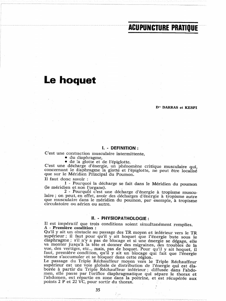 Guérir Le Hoquet | PDF