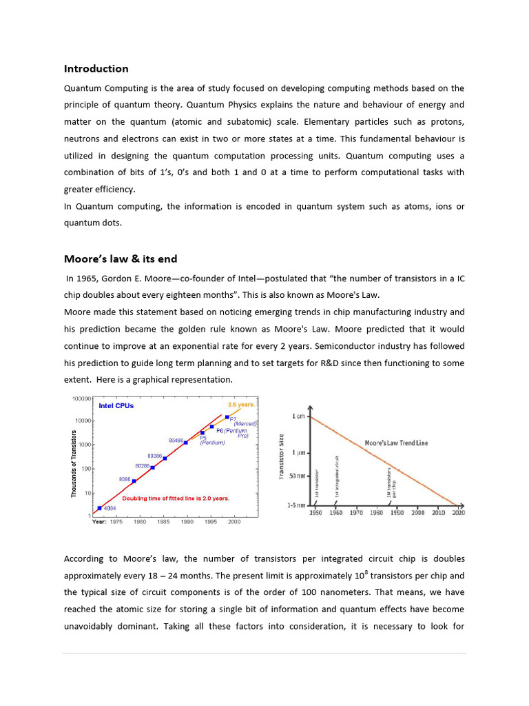 Unit 4 Quantum-computing | PDF | Quantum Computing | Quantum Mechanics