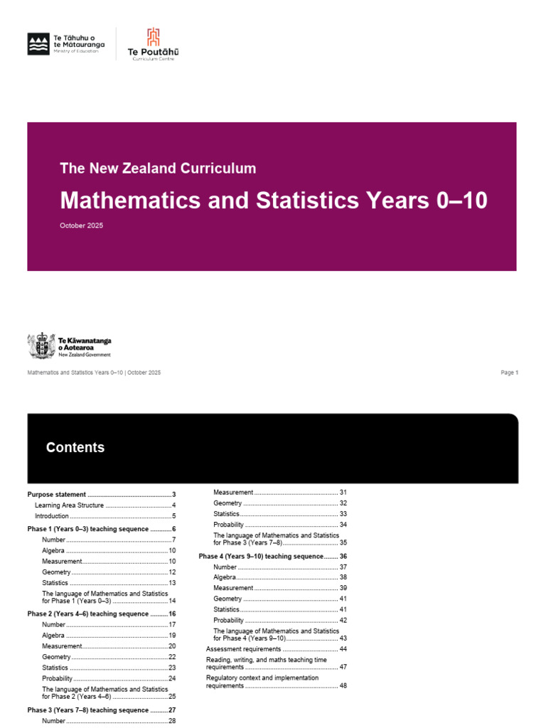 Mathematics–and–Statistics | PDF | Division (Mathematics) | Multiplication