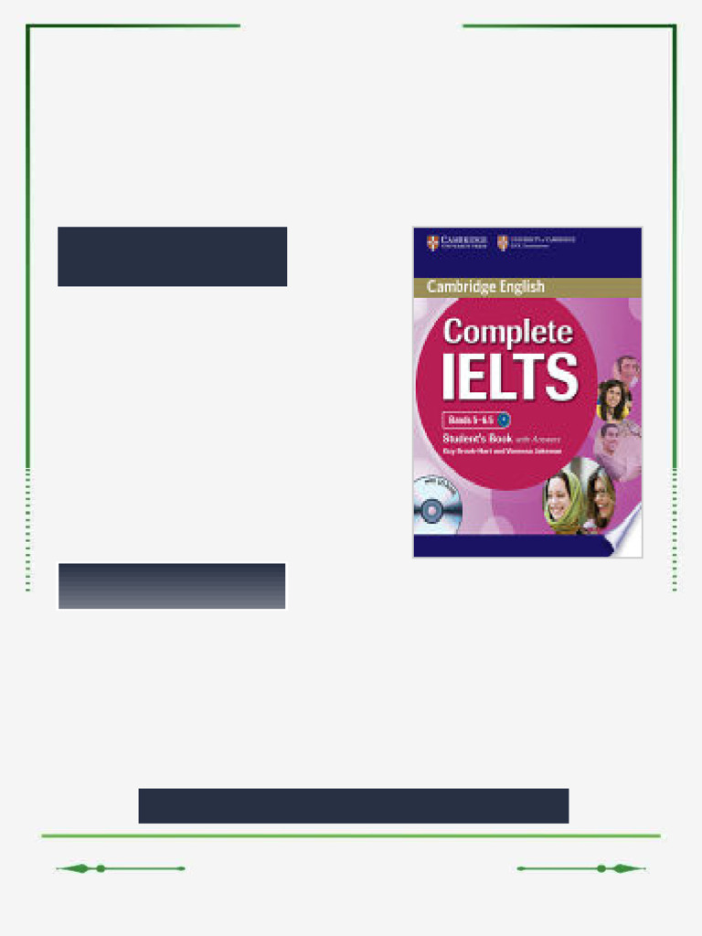 Complete IELTS Bands 5 6 5 Student s Book with Answers 1st Edition Guy ...