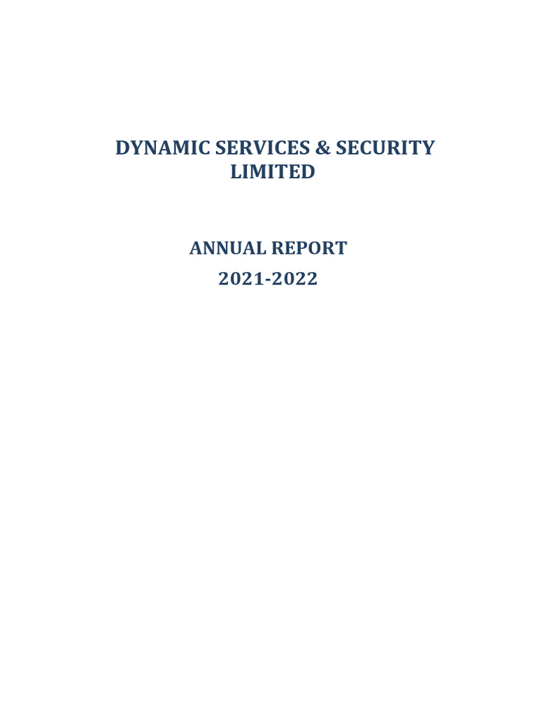 347824 Annual-Report Dynamic 21-22 | PDF | Audit Committee | Audit