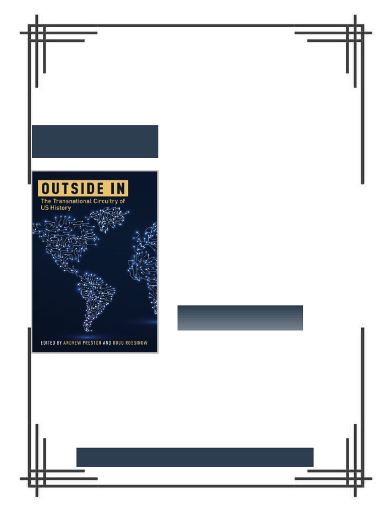 Outside In the transnational circuitry of US history 1st Edition ...