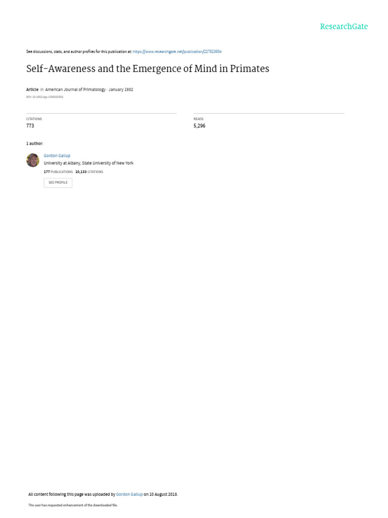 Self Awareness Social Intelligence | PDF | Self Awareness | Mind