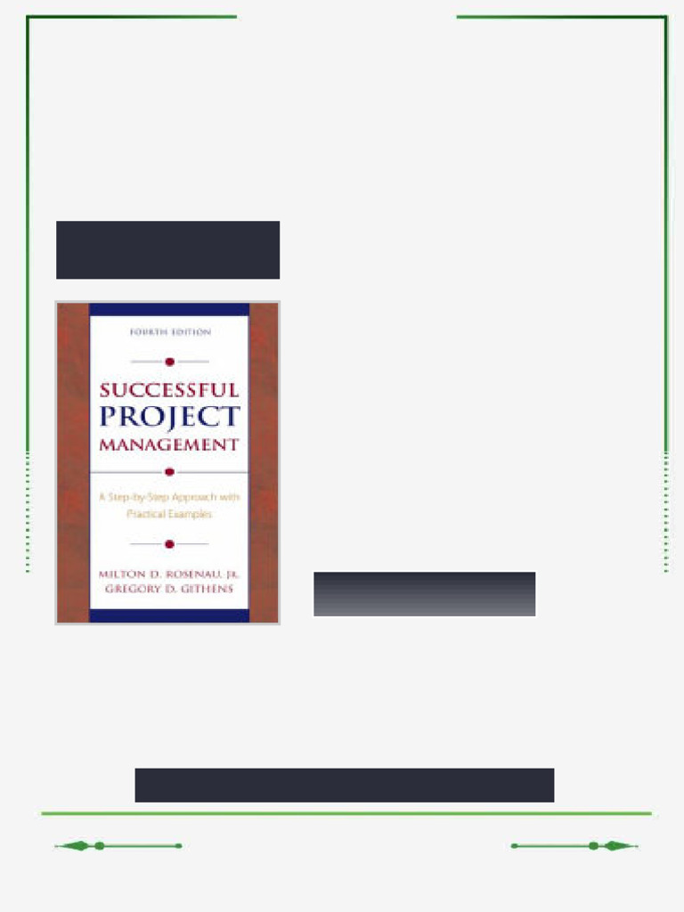 Successful Project Management A Step by Step Approach with Practical ...