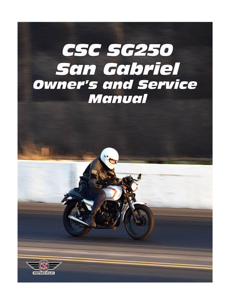 sg250 manual de usuario | PDF | Manual Transmission | Motorcycle