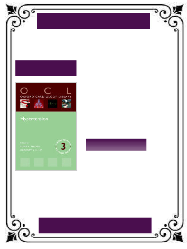 Hypertension 3rd Edition Sunil K. Nadar eBook reprint digital | PDF ...