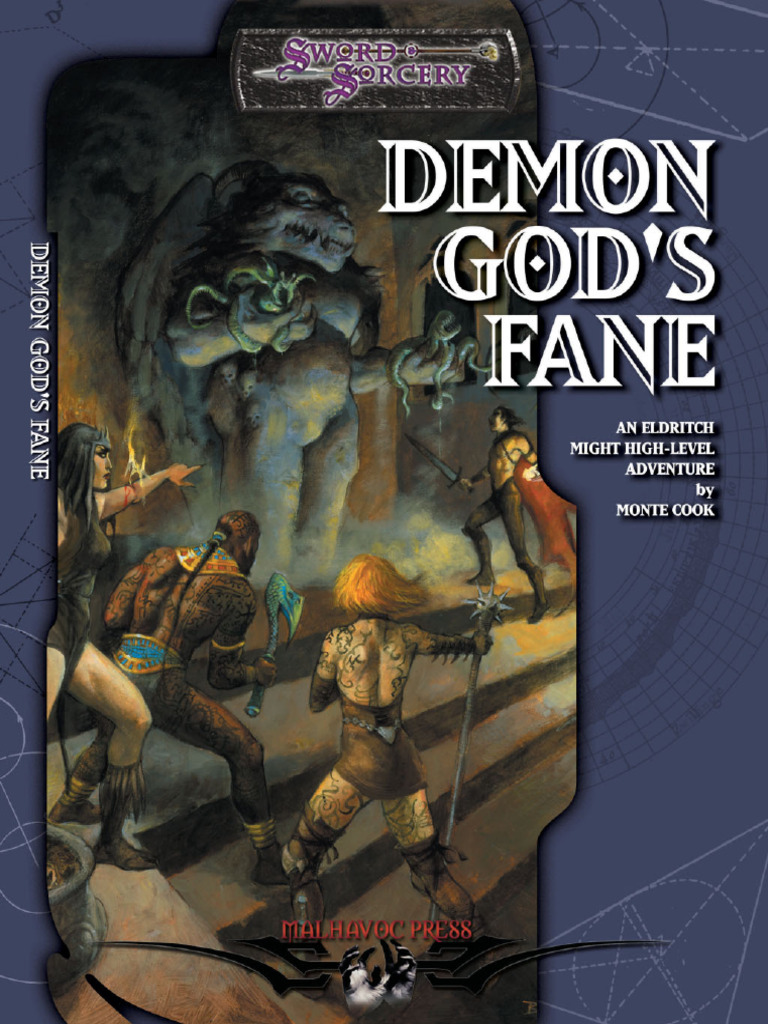 Demon God's Fane | PDF | D20 System | Dungeons & Dragons