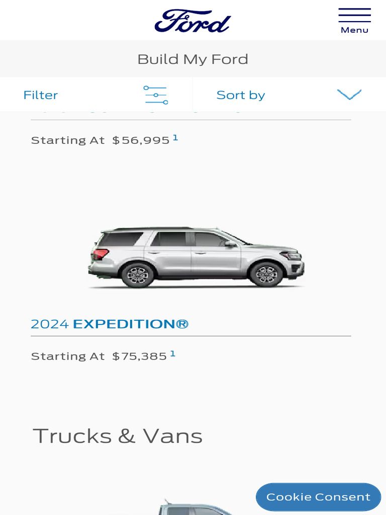 Ford Vehicle Showroom | PDF
