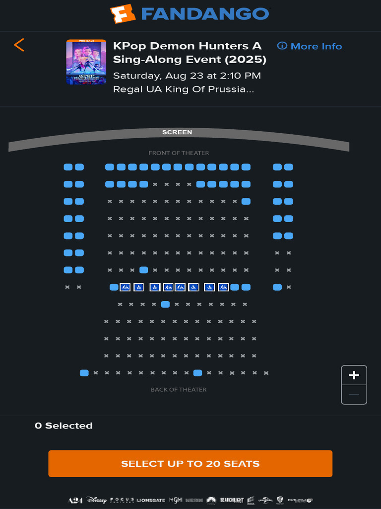 Choose Seats Fandango | PDF