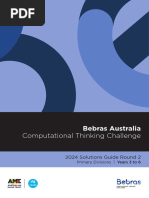 Bebras Challenge Sample Questions 2025 | PDF | Laundry | Algorithms