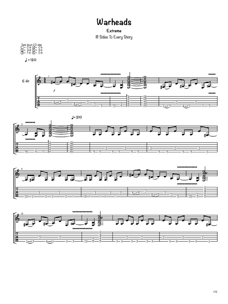 Extreme - Warheads | PDF