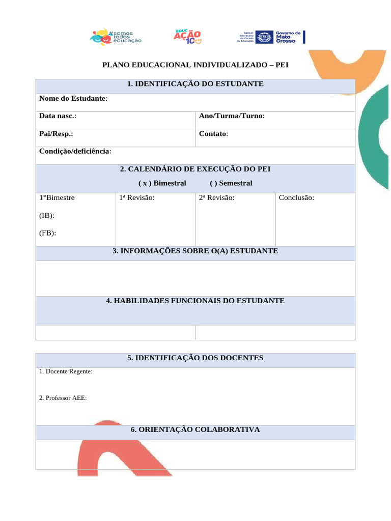 Modelo Pei - Escola | PDF | Aprendizado