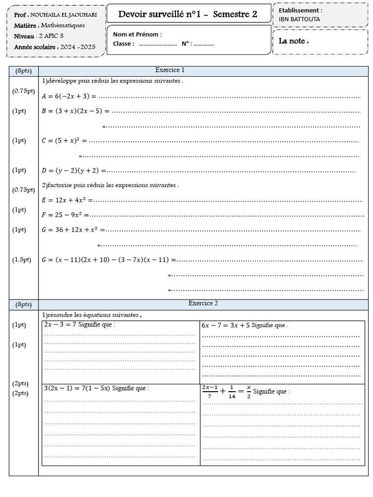 ds1 s2 2apic 3 | PDF