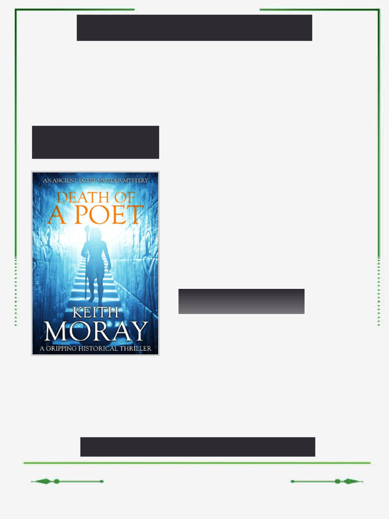 Death of a Poet 1st Edition Keith Moray eBook expert edition | PDF