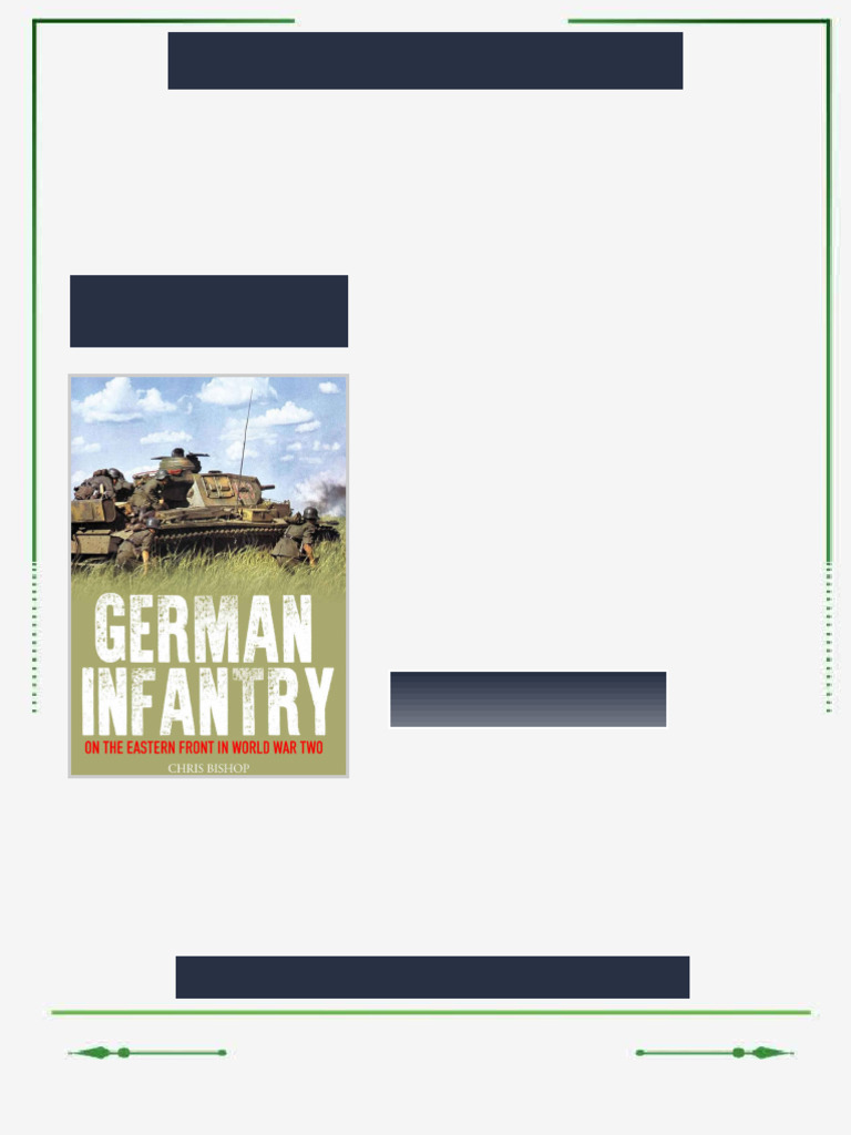 German Infantry On the Eastern Front in World War Two 1st Edition Chris Bishop eBook online ...