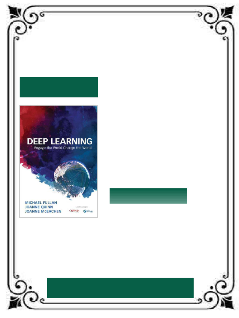 Deep Learning Engage the World Change the World 1st Edition Michael ...