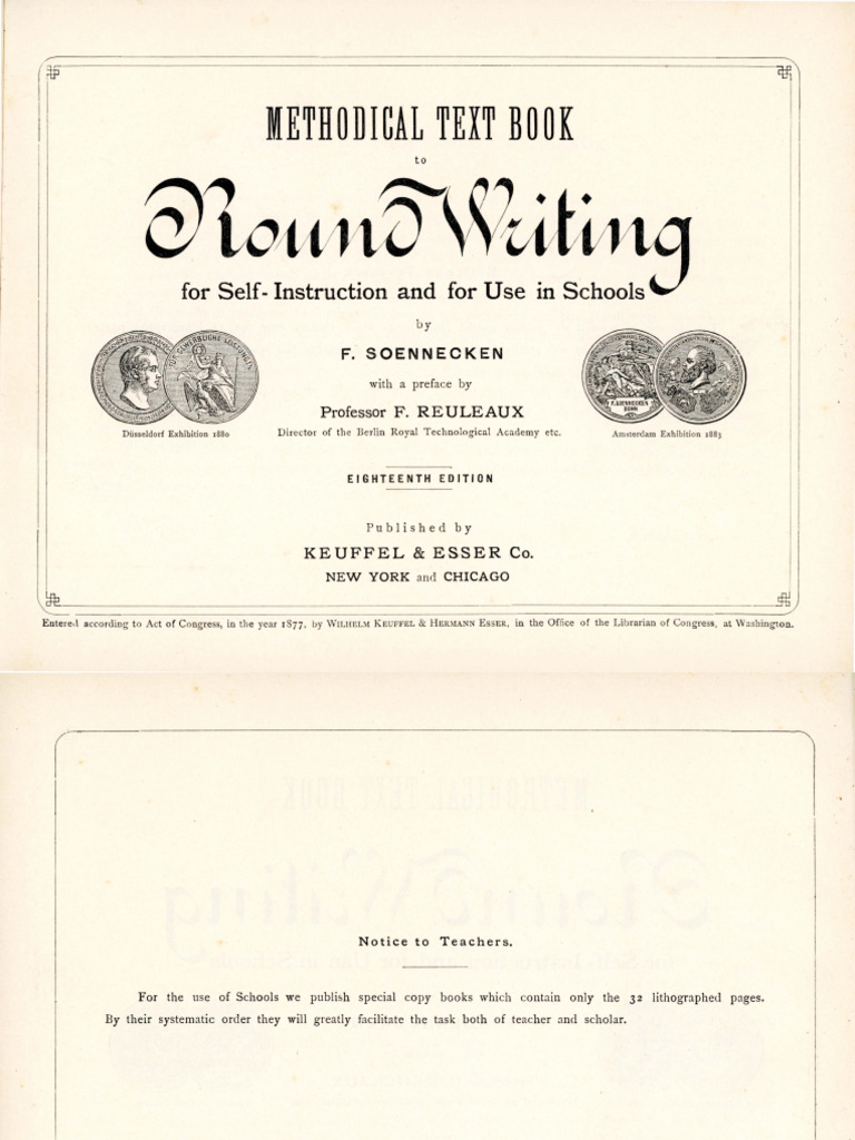 Methodical Text Book to Round Writing | PDF