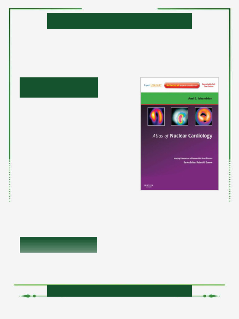 Atlas of Nuclear Cardiology Imaging Companion to Braunwald s Heart ...