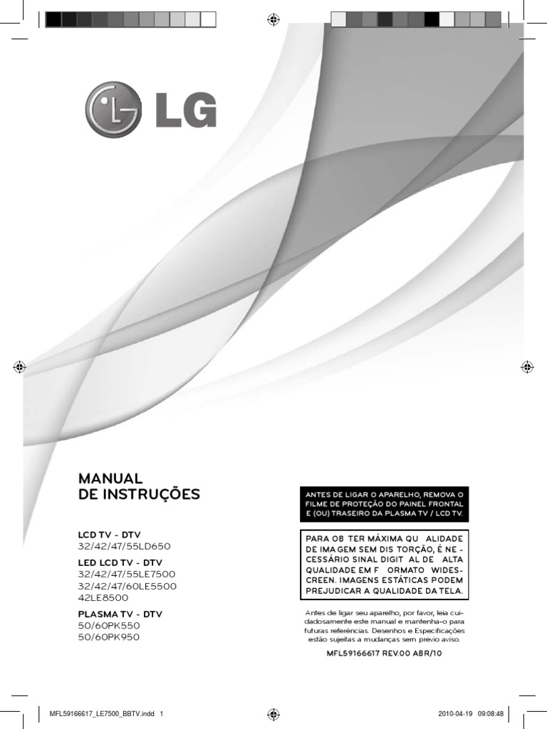 Manual TV LG | PDF