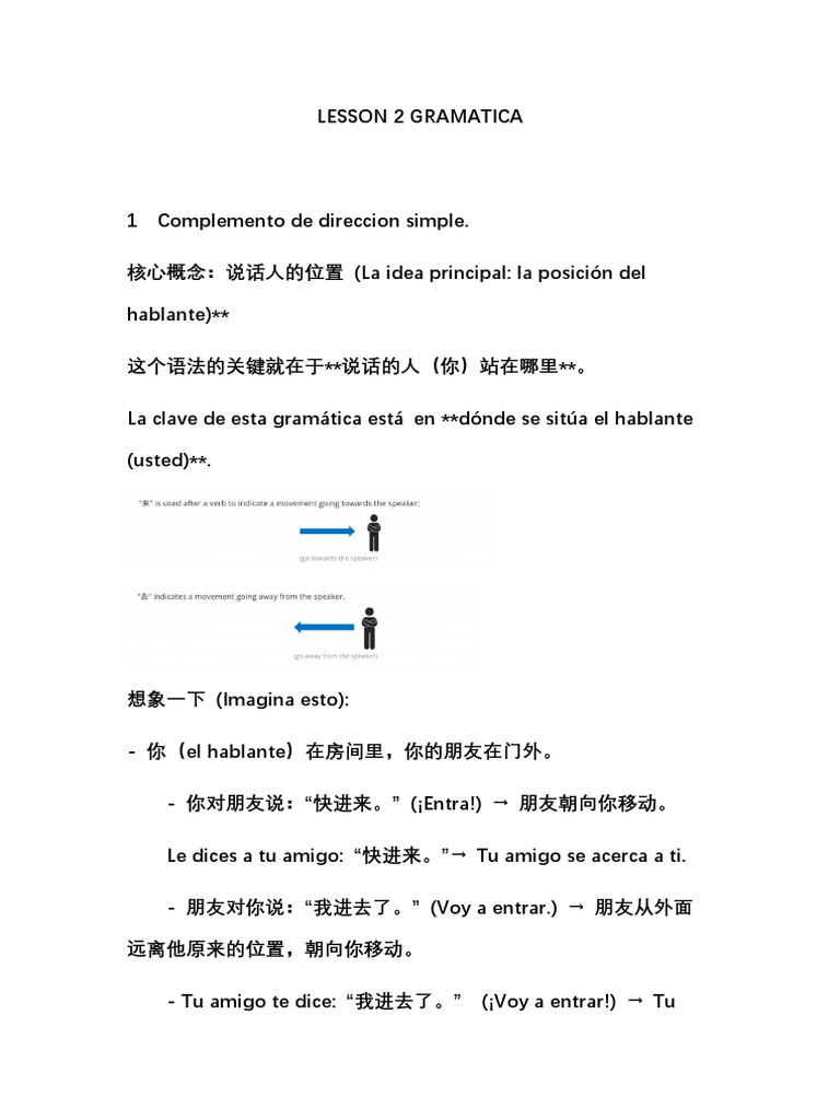 Lesson 2 Gramatica | PDF