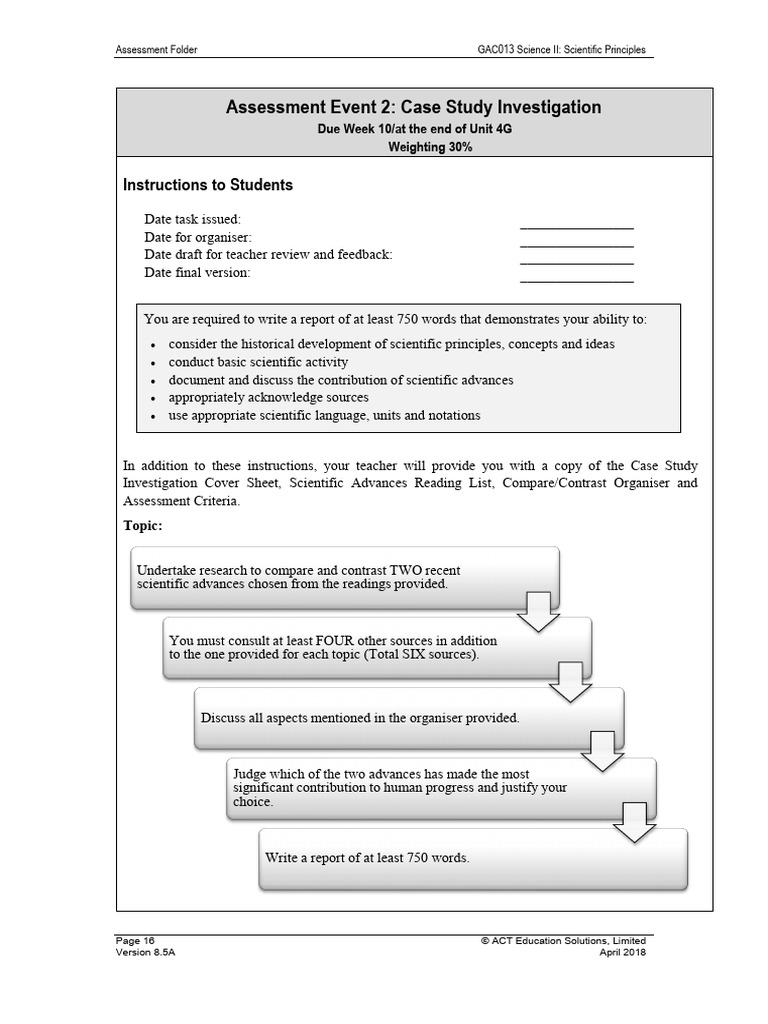 Case Study Investigation: Scientific Advances | PDF | Science | Atheroma