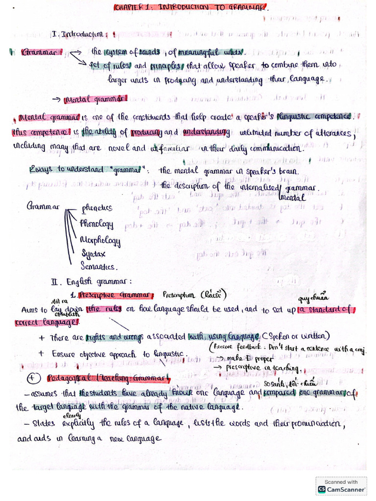 24 25 G Notes by NhatAnh 1 | PDF
