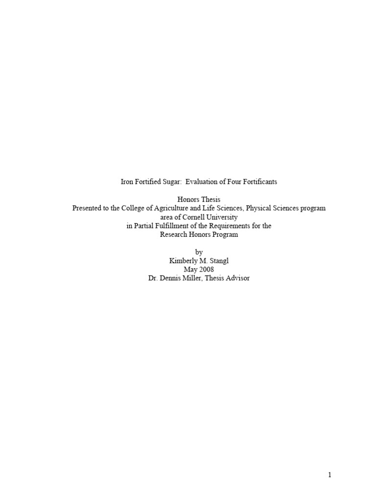 糖强化铁应用评价-Iron Fortified Sugar Evaluation of Four Fortificants | PDF ...