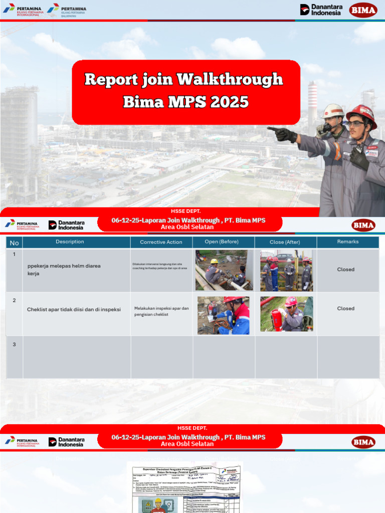 Report JSI 06-12-25 Osbl Selatan | PDF