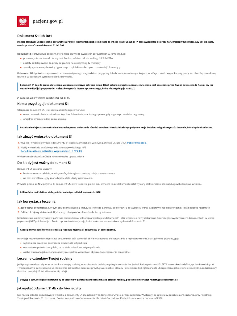 Dokument S1 Lub DA1 | PDF