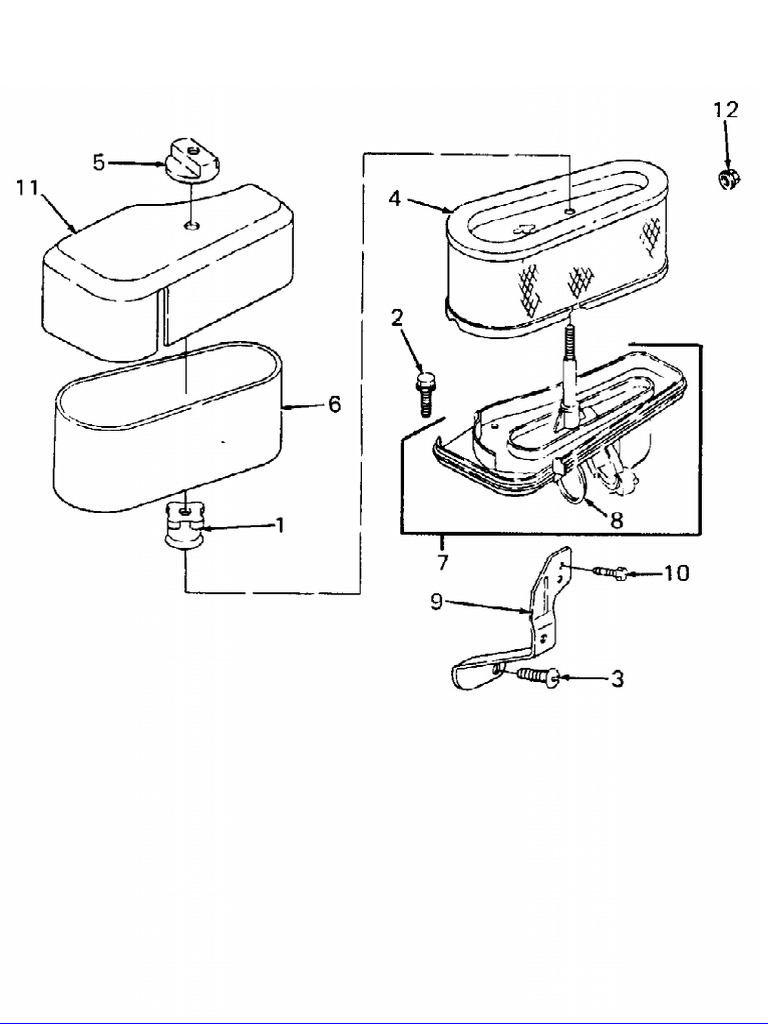 Cub Cadet Parts Manual for Model 1225 Sn 207401 239300 | PDF