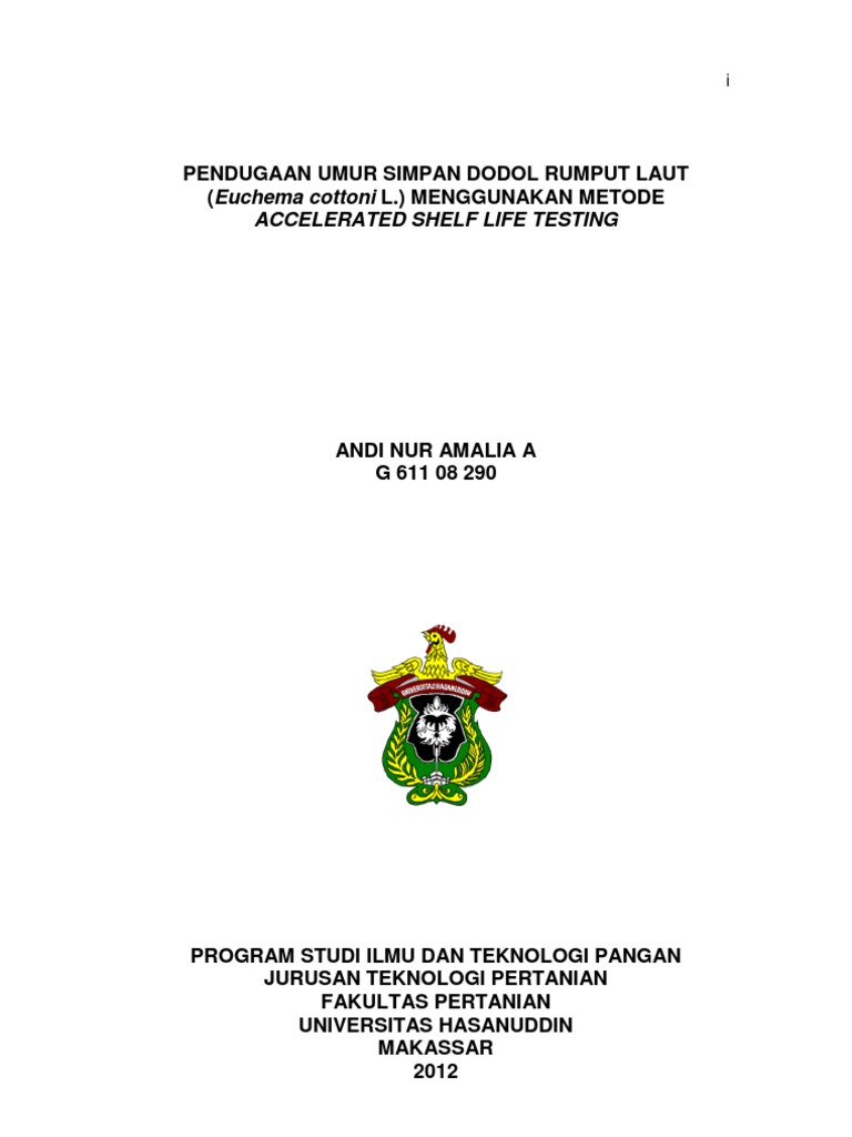 Sampul Skripsi | PDF | Sains & Matematika