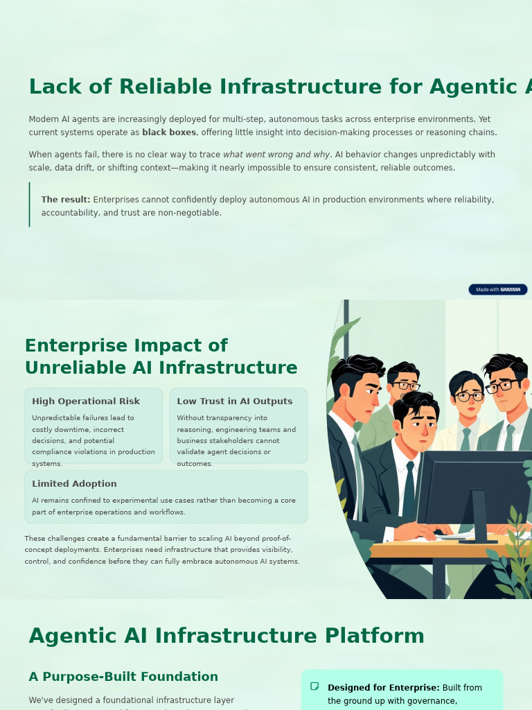 Lack of Reliable Infrastructure for Agentic AI | PDF | Artificial ...