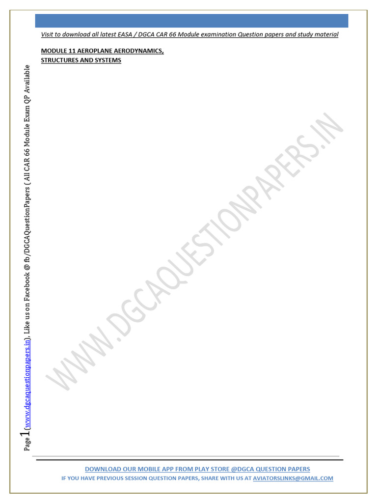 Dgca Module 11 Part 02 | PDF | Rivet | Fuselage