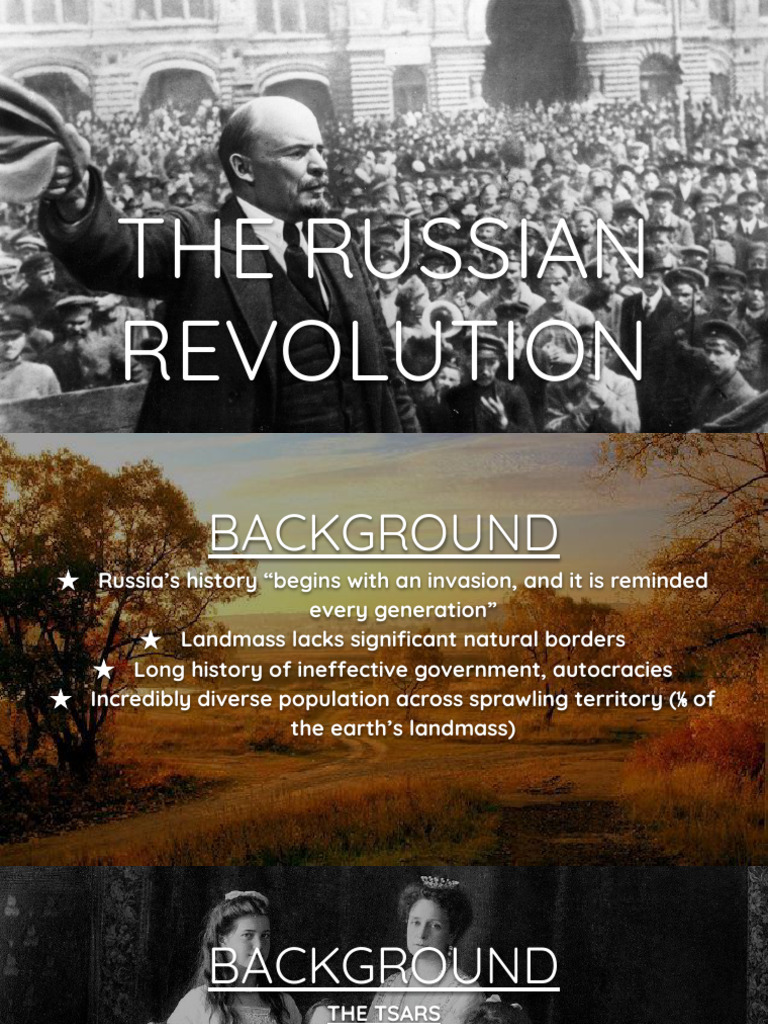 IN-CLASS PRESENTATION_ The Russian Revolution | PDF