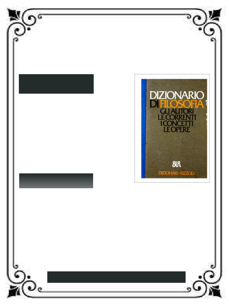 Dizionario di Filosofia Gli autori le correnti i concetti le opere Vari ...