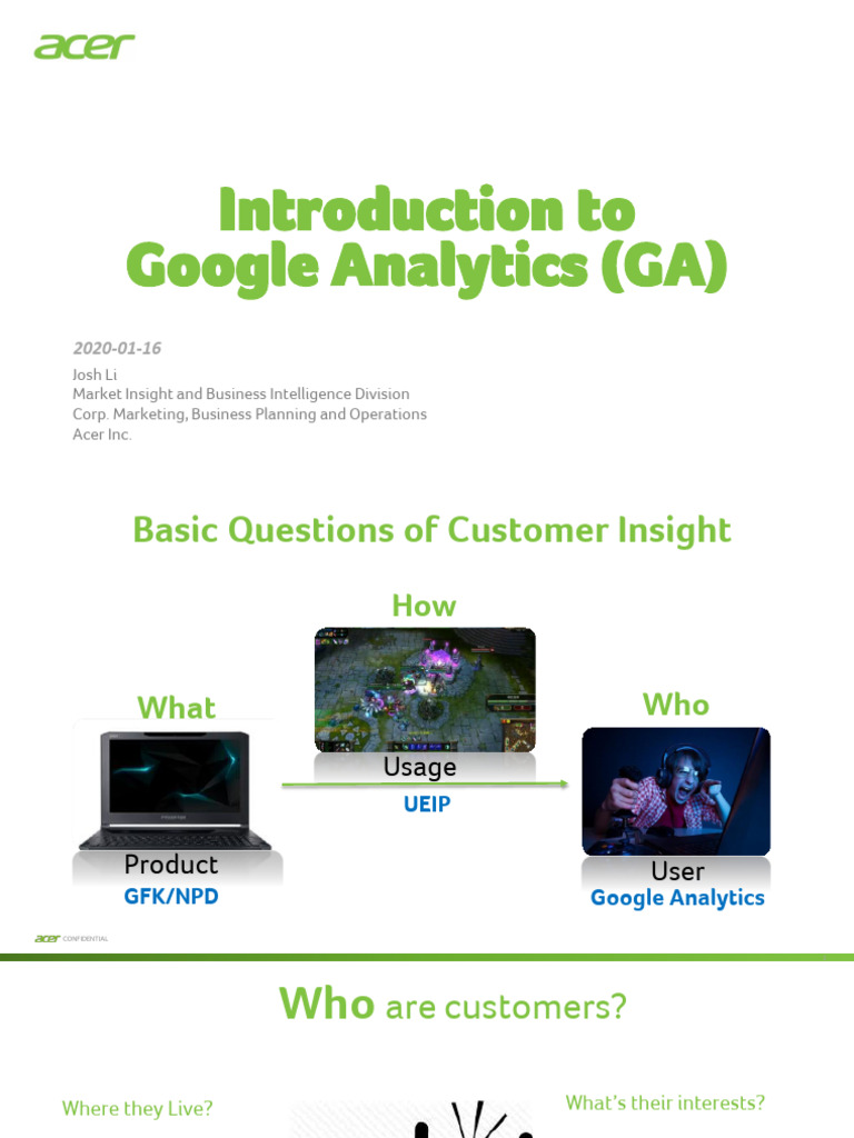 HQ GA_Intro and Store Profile_20200116 | PDF | Business Intelligence ...